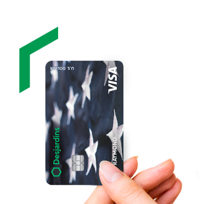 U.S. Visa Credit Card With No Conversion Fees - Desjardins