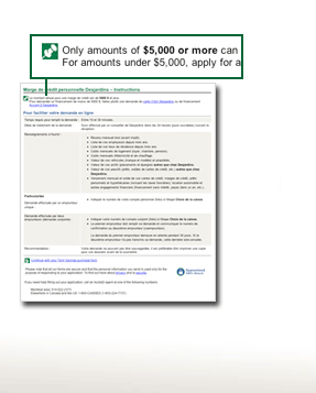 How to fill out forms and applications